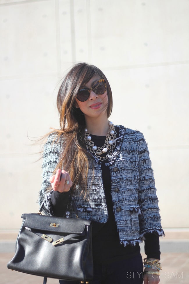How To Wear A Chanel Jacket With Jeans at Mary Chute blog